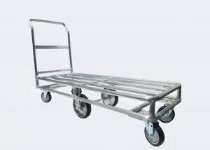 6 Wheel Aluminum Stocking Carts for Sale | Caster Master Online